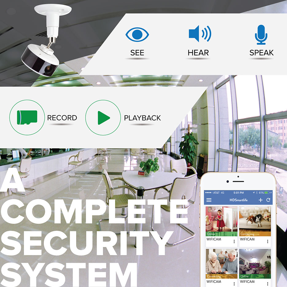 IP Cam Fusion Cube. 1MP, 720P, HD Resolution